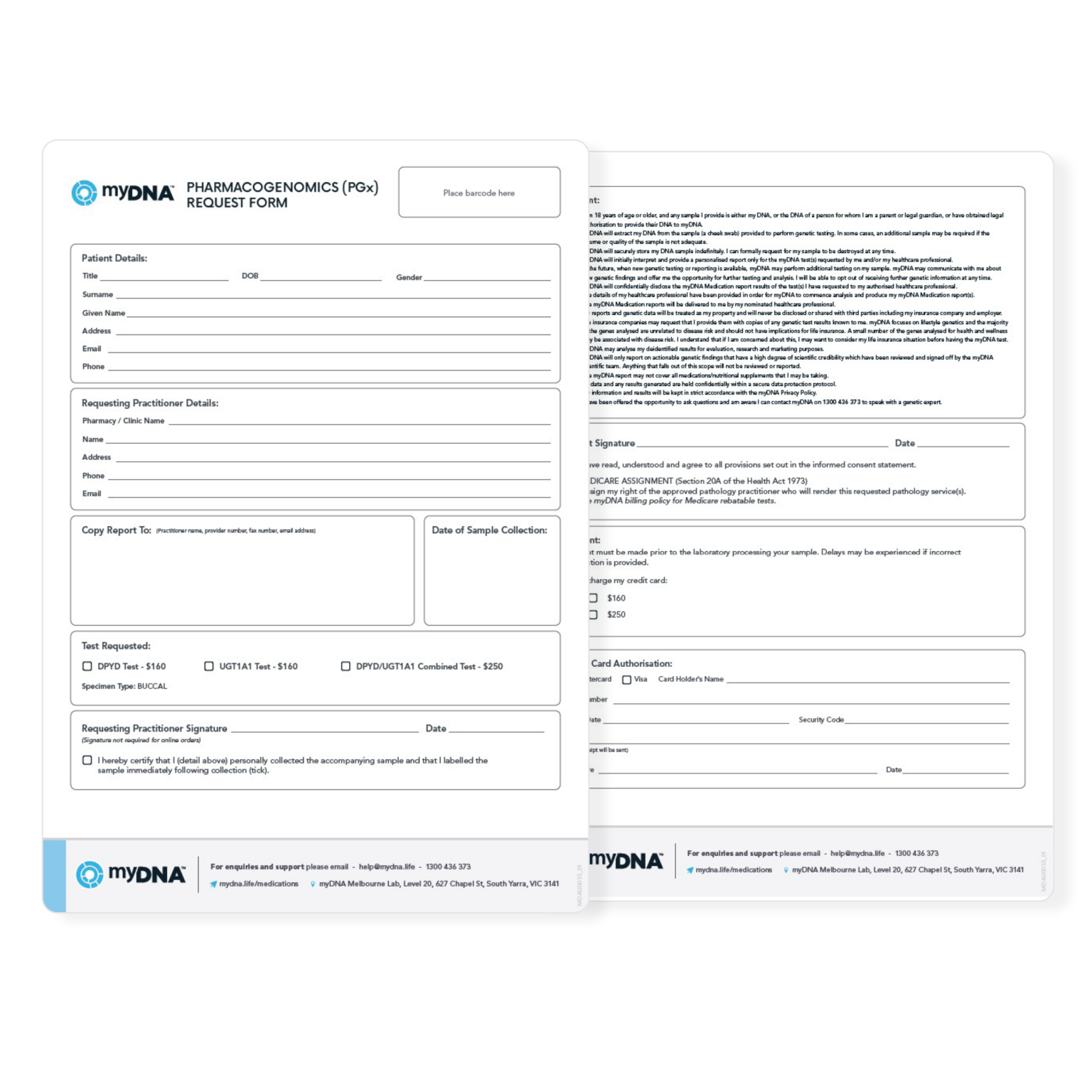 DPYD Genetic Testing MyDNA Australia dpyd-genetic-testing-mydna-australia