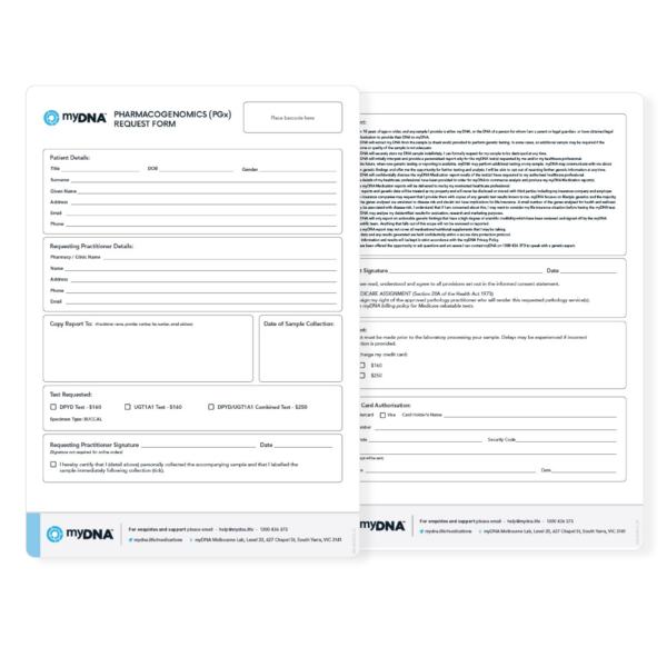 DPYD Genetic Testing | myDNA (Australia)